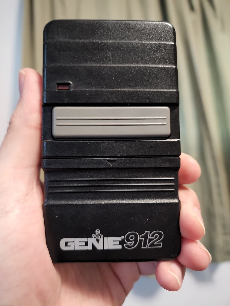 Request to add my Genie garage remote - Sub-GHz - Flipper Forum