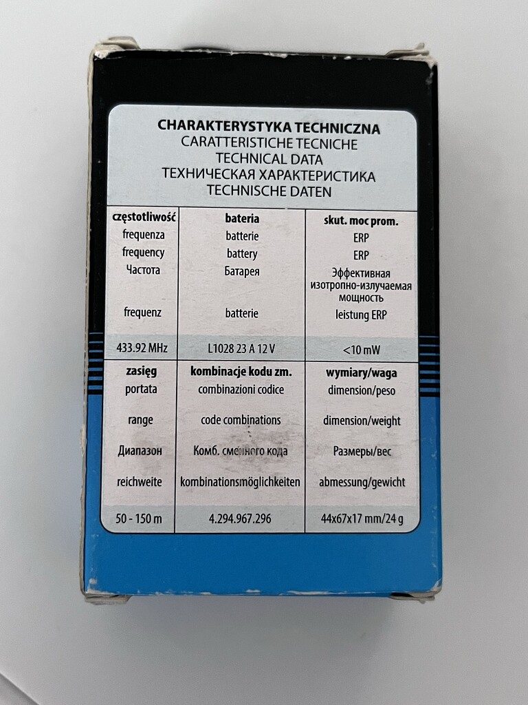 Rolling CODE with CAME SPACE problem - Flipper Forum