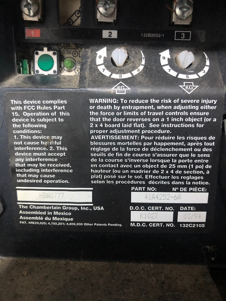 Lift-Master Garage Door - Sub-GHz - Flipper Forum