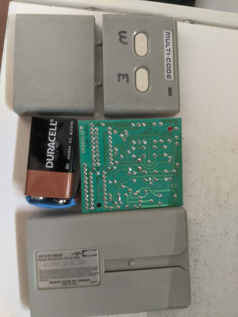 Linear/Nortek Multi-Code - Gate Opener EF4NE02X4 - Sub-GHz - Flipper Forum